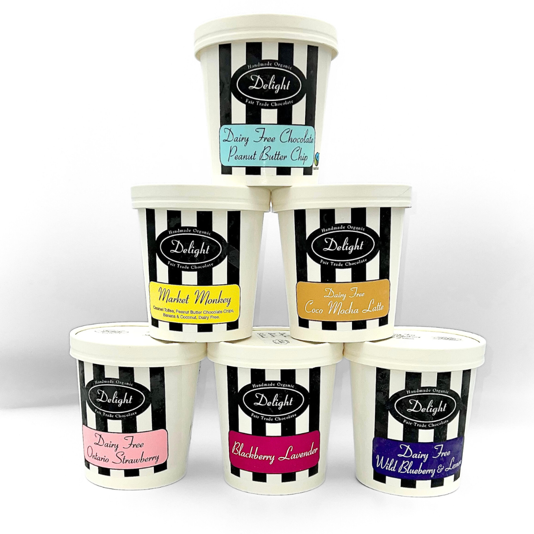 Plant-Based Ice Cream Toronto | Vegan & Dairy-Free | Delight Chocolates